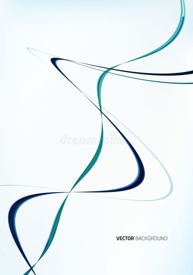 Abstract Colorful Background With Wave Stock Vector Illustration Of