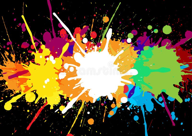 Splatters Banner Stock Illustrations – 2,601 Splatters Banner Stock ...