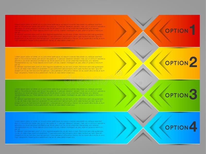 Abstract Colorful Banners, Tags, Labels Stock Vector - Illustration of ...