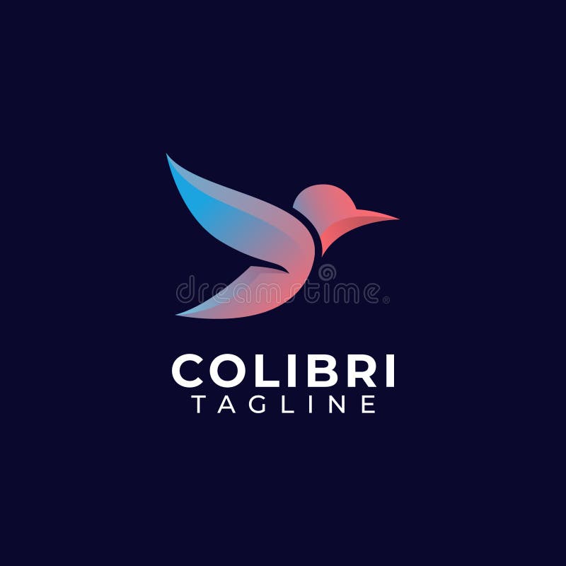 Abstract Colorful Bird Logo Template Stock Vector - Illustration of ...