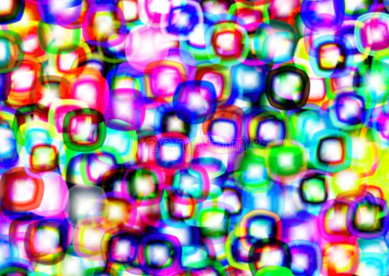 Abstract colorful blobs stock illustration. Illustration of wallpaper ...