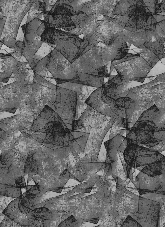 Abstract Colorful Block Print Pattern Stock Photo - Image of circle ...