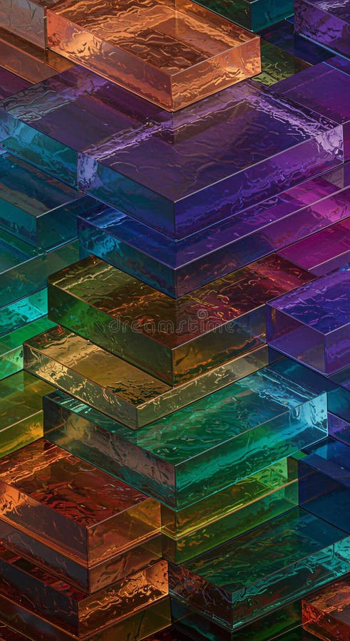 Abstract Colorful Blocks Pattern Background for Graphic Design Projects ...