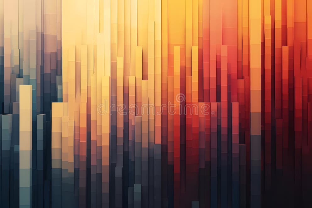 Abstract Colorful Blocks Transition Seamlessly, Creating a Dynamic and ...