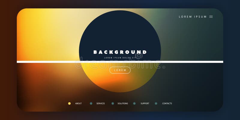 Abstract Colorful Blurred Header, Background or Landing Page Design ...