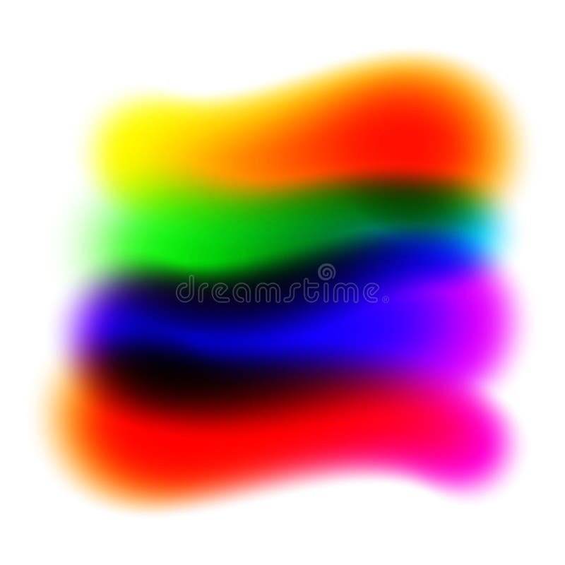 Abstract Colorful Blurry Lines Background with Color Overlays Stock ...