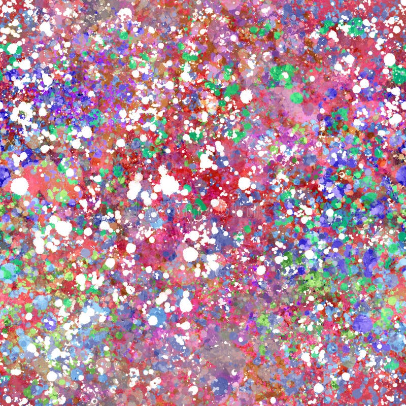 Abstract Colorful Blurry Painted Seamless Pattern Grunge Effect Grainy ...
