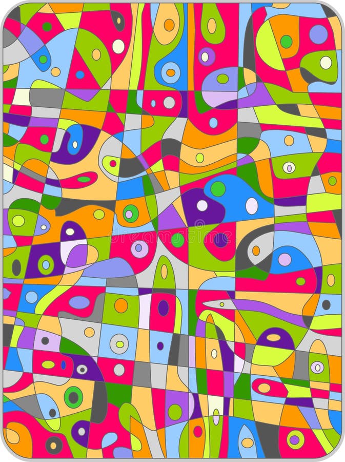 Abstract colorful board stock vector. Illustration of contemporary ...