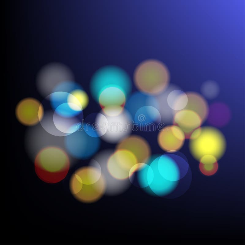 Abstract Colorful Bokeh Background. Vector Illustration Stock Vector ...