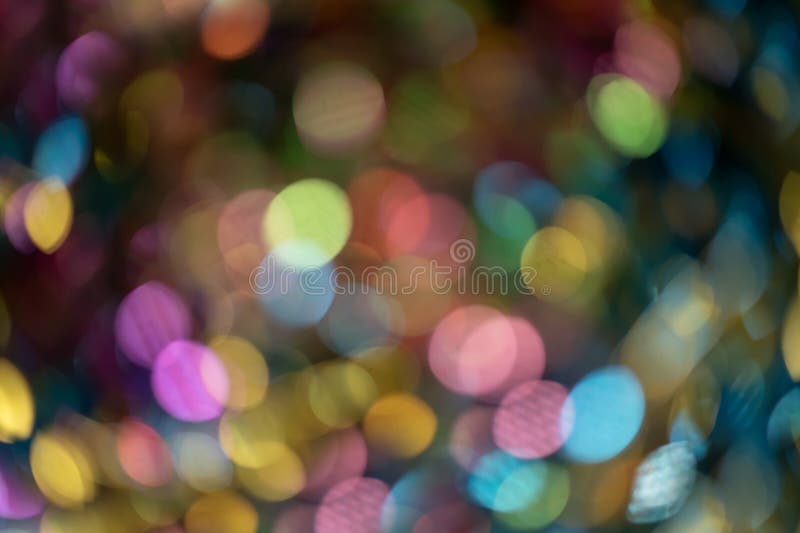 Abstract Colorful Bokeh Defocused Party Lights Background. Bokeh Lights ...