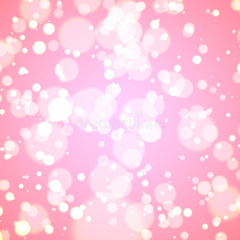 Abstract Colorful Bokeh and Glowing Spakling Shining Particles in ...