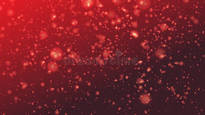 Abstract Colorful Bokeh and Glowing Spakling Shining Particles in ...