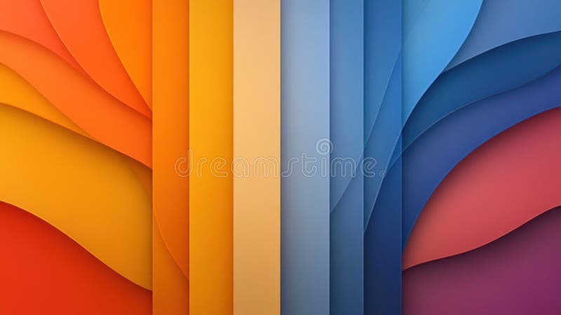 Abstract Colorful Bold Colors and Gradients Waves Texture Background ...