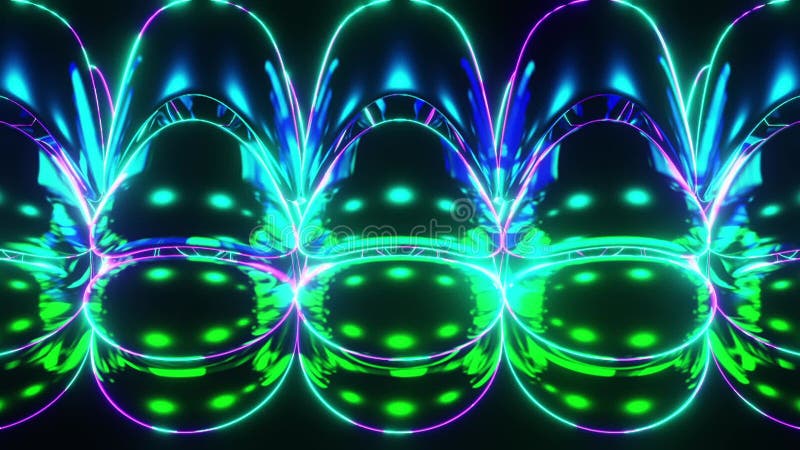 Colorful Bouncing Alien Roly-poly Army Cartoon 3D Animation Motion ...