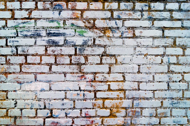 Abstract Colorful Brick Wall Texture and Background Stock Photo - Image ...