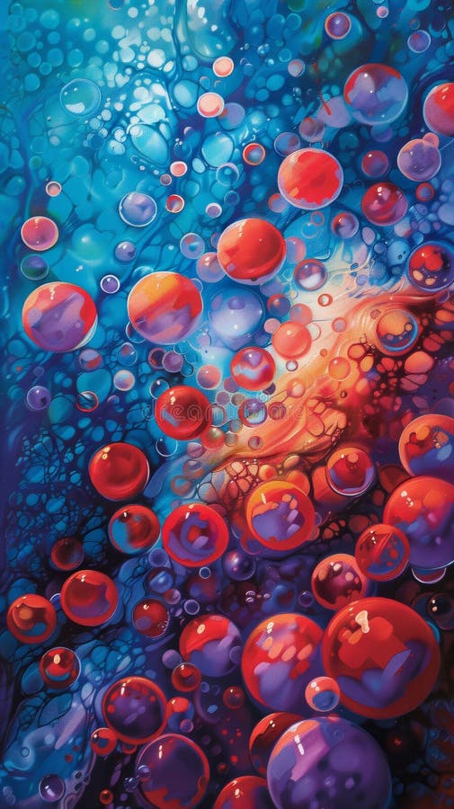 Abstract Colorful Bubble Patterns Stock Photo - Image of pattern ...