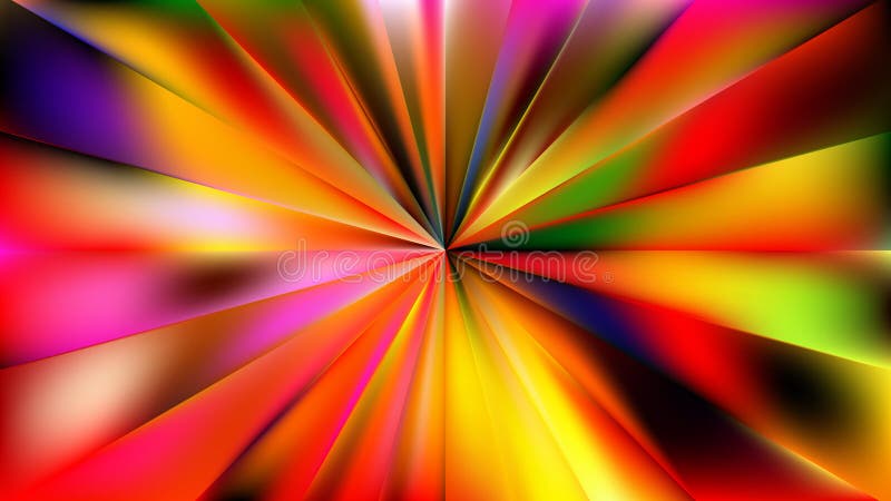 Colorful Burst Background Graphic Stock Image - Image of illusion ...