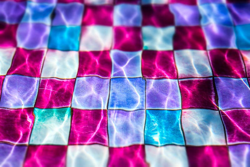 Abstract Ceramic Background. Colorful Tile Blurred Texture Background ...