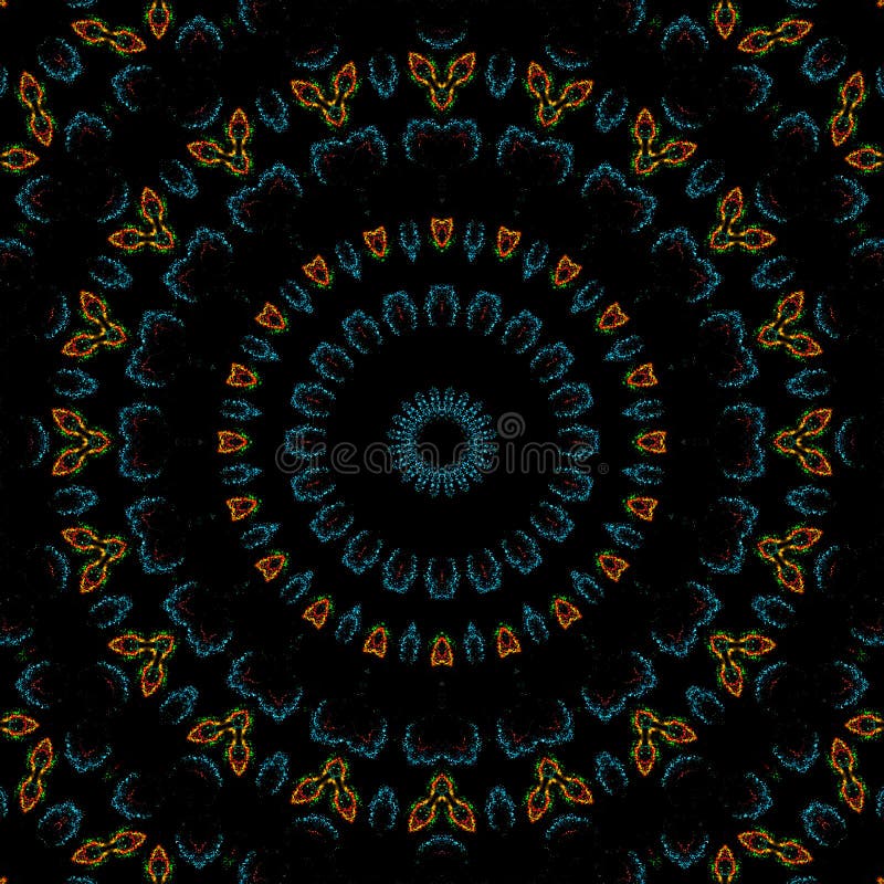 Abstract Colorful Circle Design Geometric Seamless Pattern Background ...