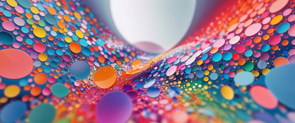 Abstract Colorful Circles Background Design Stock Image - Image of ...