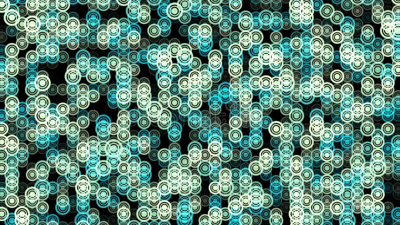 Abstract Colorful Circles Background. Seamless Loop Stock Illustration ...