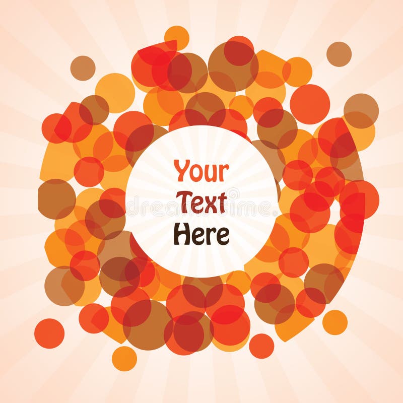 Abstract Colorful Circular Bubbly Background Stock Vector ...