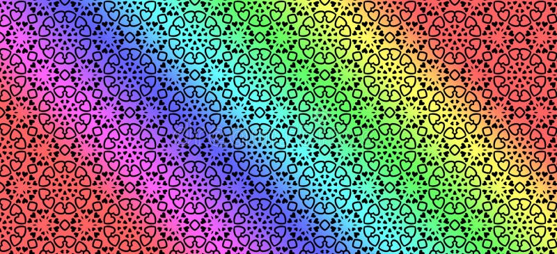 Abstract Colorful Circular Shape Pattern Illustration Stock Image ...