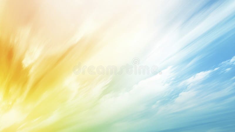 Abstract Colorful Cloud Background Design Stock Illustration ...