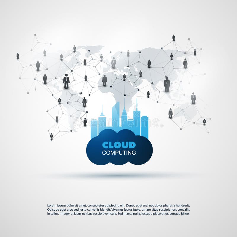 Cloud Computing and Smart City Design Concept - Digital and Business ...