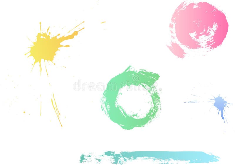 Abstract Splatter Color Background. Illustration Vector Design Stock ...