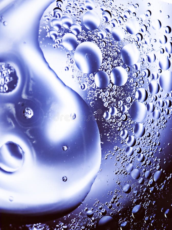 Abstract, Colorful Composition with Oil and Water Stock Photo - Image ...