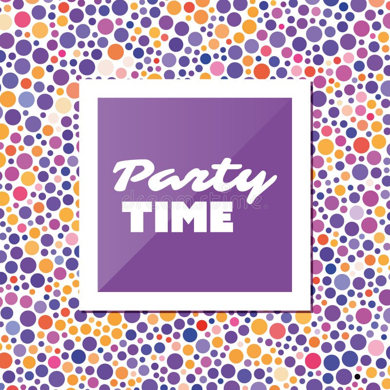 Abstract Colorful Concept Illustration, Creative Design with Label and ...