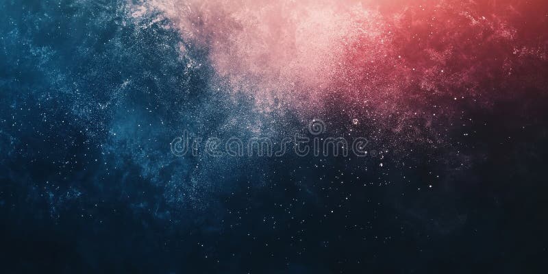 Abstract Colorful Cosmic Cloud with Starry Pattern in Space Concept ...