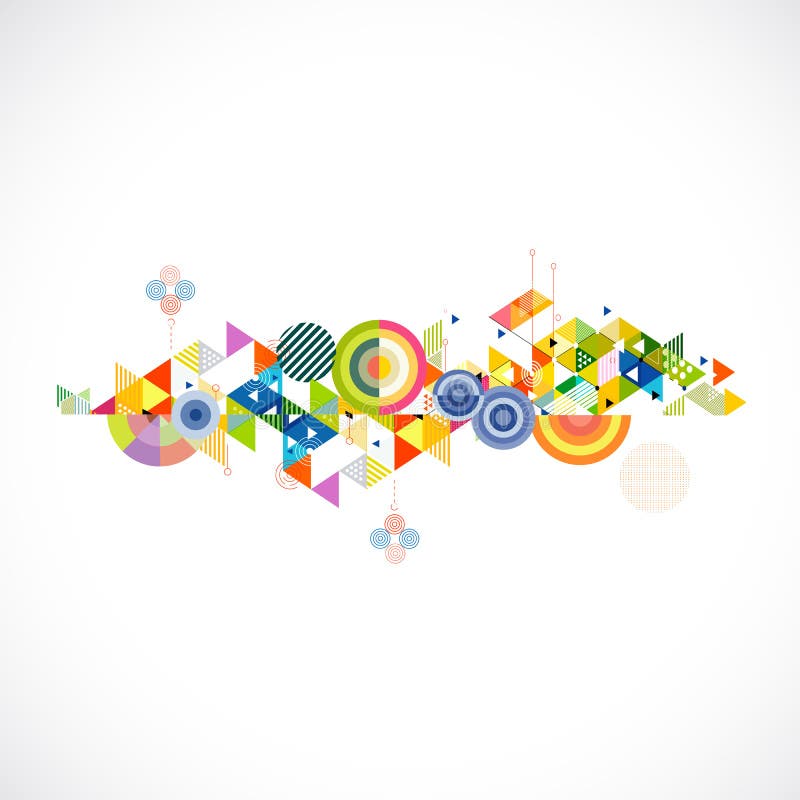 Abstract Triangle Modern Template for Business or Technology ...