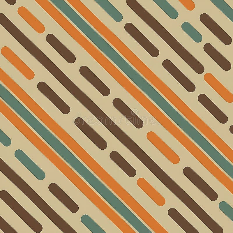 Abstract Colorful Dash Lines Pattern Wallpaper Background, Illustration ...