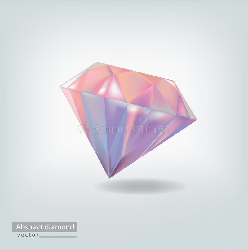 Abstract colorful diamond stock vector. Illustration of shapes - 35589876