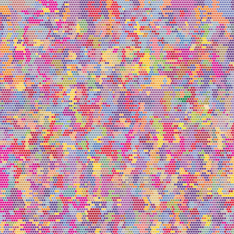 Colorful Camo Style Tiny Dots Pattern Vector Background Texture Mosaic ...