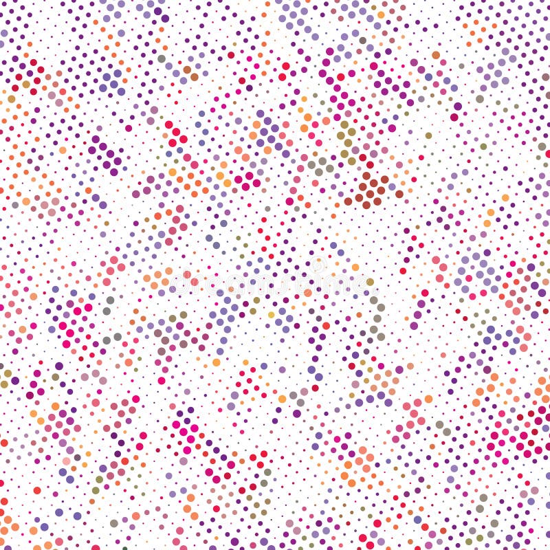 Abstract Colorful Irregular Digital Technology Style Small Dot Pattern ...