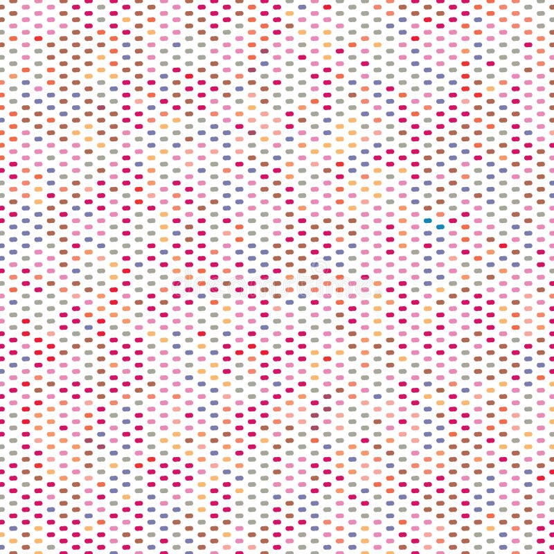 Cute Geometric Colorful Sprinkles Dot Pattern Vector Background Texture ...