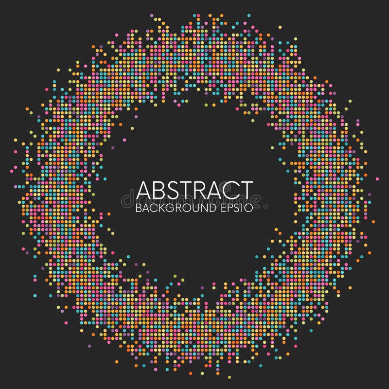 Colorful Circle Web Template Stock Vector - Illustration of design, chart: 42612618