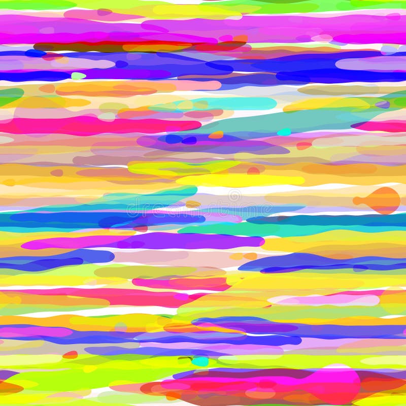 Abstract Colorful Drip Seamless Pattern. Vector Stock Vector ...