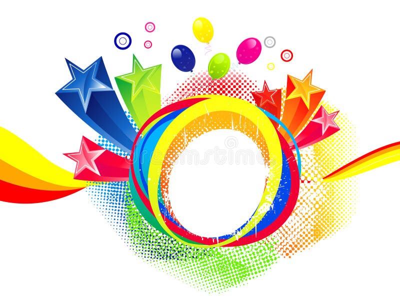 Abstract colorful explode stock vector. Illustration of background ...