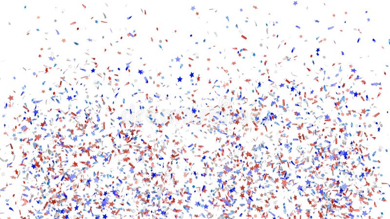 Abstract Colorful Explosion of Confetti Isolated on a White Background ...