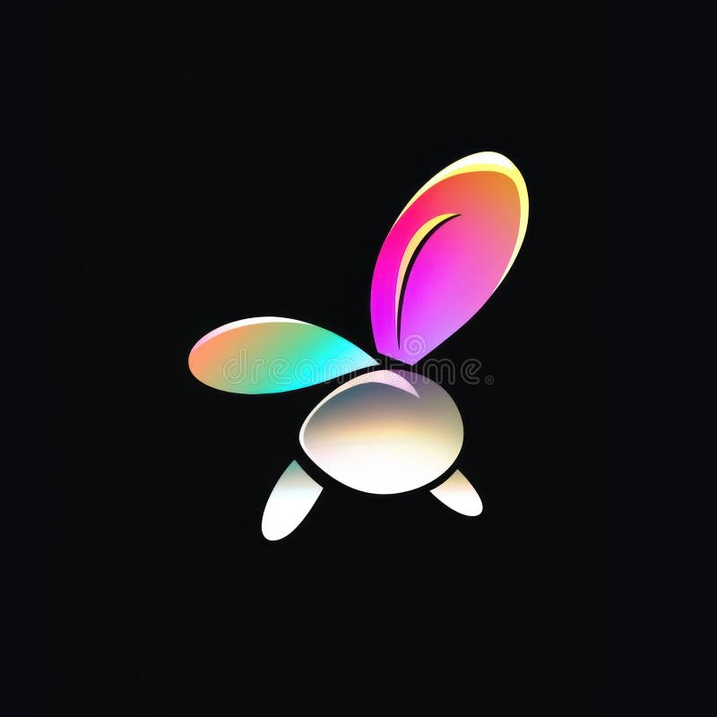 Abstract Colorful Firefly Logo Stock Illustration - Illustration of ...