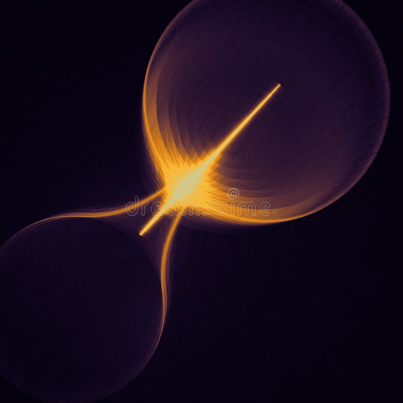 Abstract Colorful Flares of Shapes and Lines Stock Illustration ...