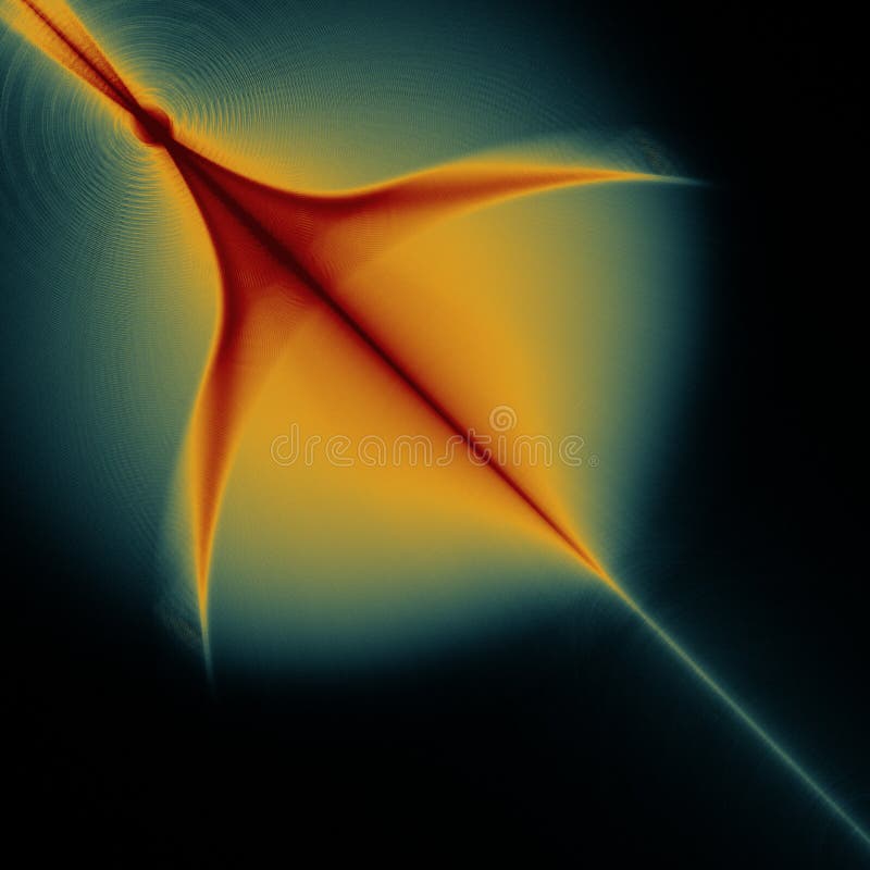 Abstract Colorful Flares of Shapes and Lines Stock Illustration ...