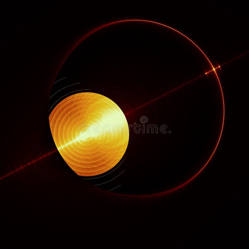 Abstract Colorful Flares of Shapes and Lines Stock Illustration ...