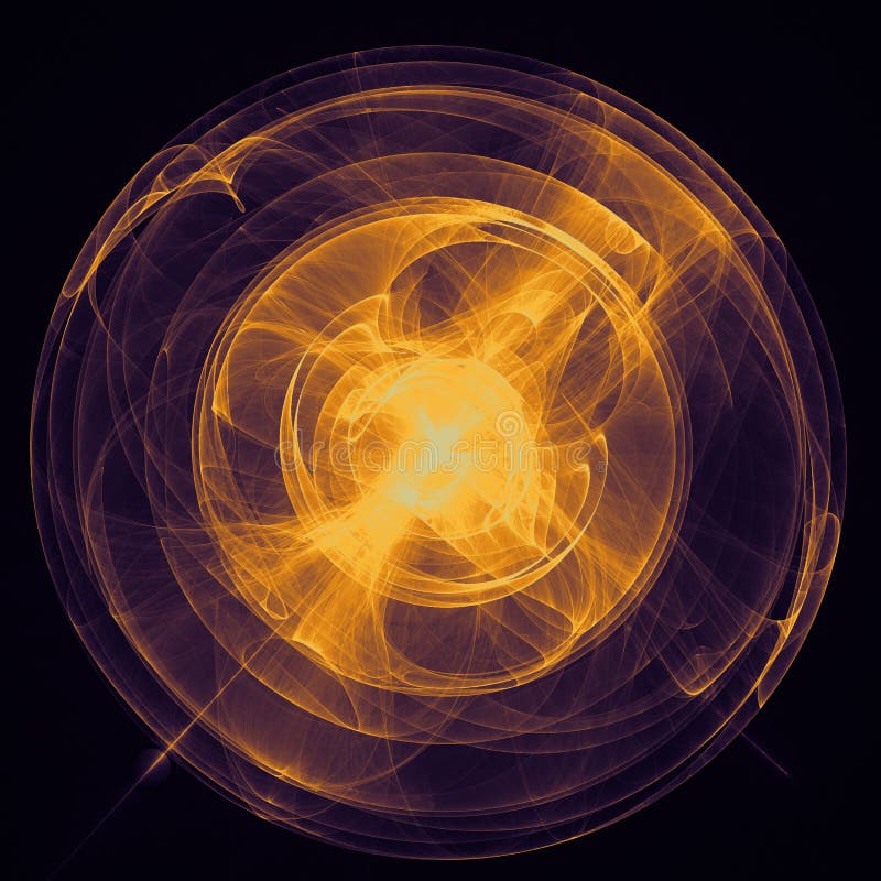 Abstract Colorful Flares of Shapes and Lines Stock Illustration ...