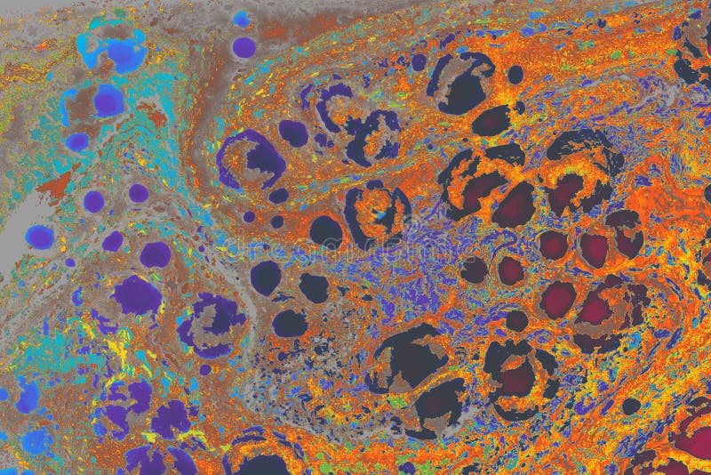 Abstract Colorful Flow Art Painting Pattern Background Stock Image ...