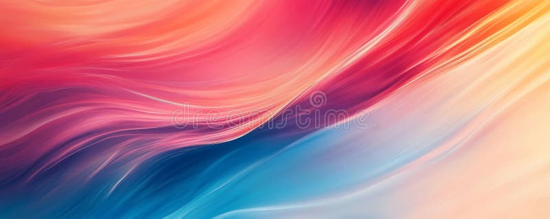 Abstract Colorful Flowing Gradient Background, Artistic Design Concept ...